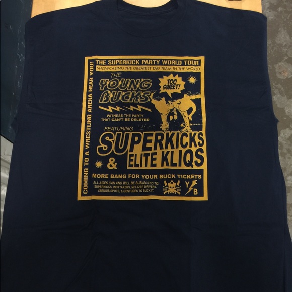 Shirts | The Young Bucks Shirt Bullet Club Aew Njpw Roh Pwg | Poshmark
